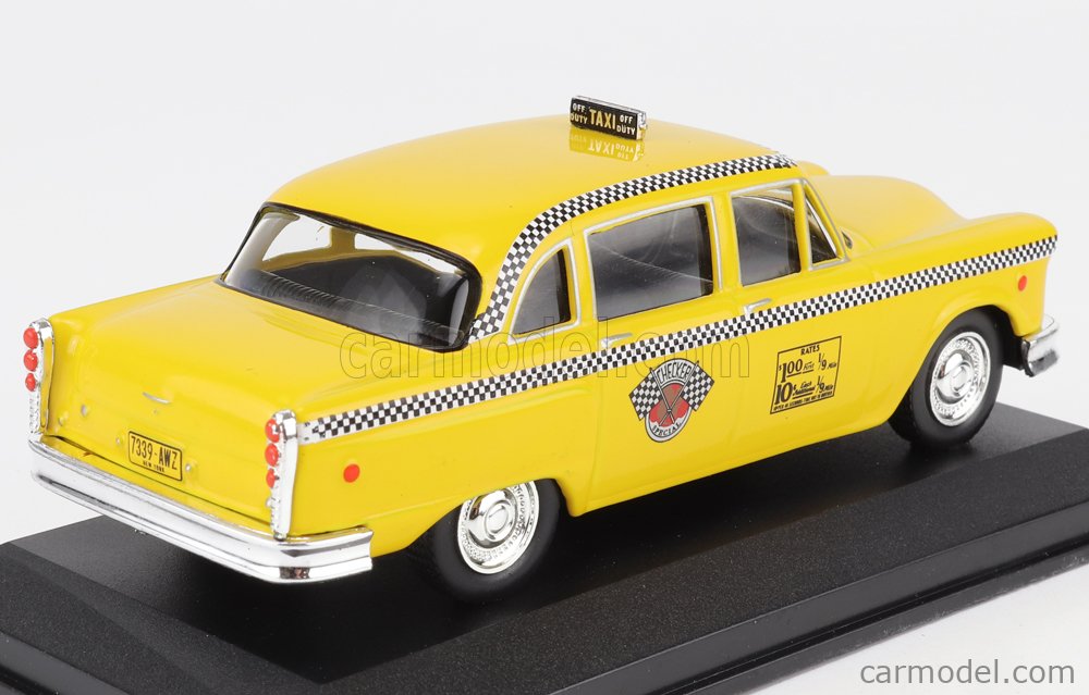 EDICOLA TAXCOLL002 Scale 1/43 | CHECKER NEW YORK TAXI 1980 YELLOW
