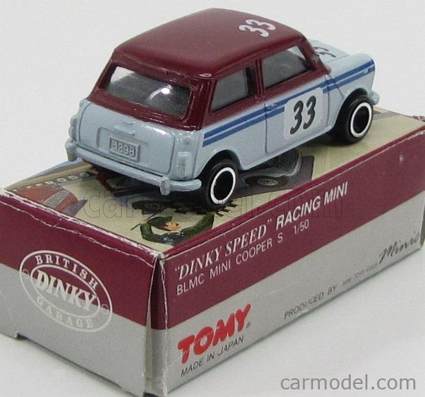 TOMICA DINKY MINIC Scala 1/50 | MINI COOPER S N 33 1979 GREY BORDEAUX