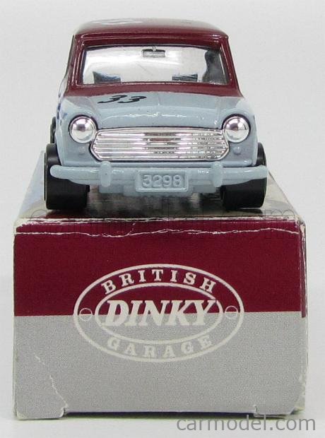 TOMICA DINKY MINIC Escala 1/50 | MINI COOPER S N 33 1979 GREY BORDEAUX