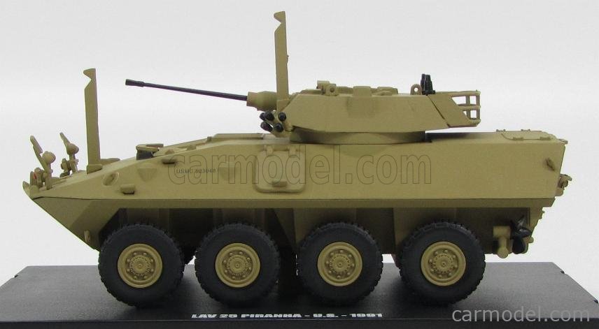 EDICOLA MILITCOL018 Scale 1/43 | FORD USA PIRANHA LAV 25 U.S TANK 1991 ...