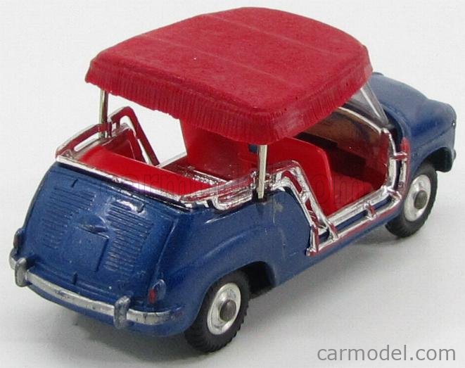 CORGI 240 Scale 1/43 | FIAT 600 GHIA JOLLY BLUE MET