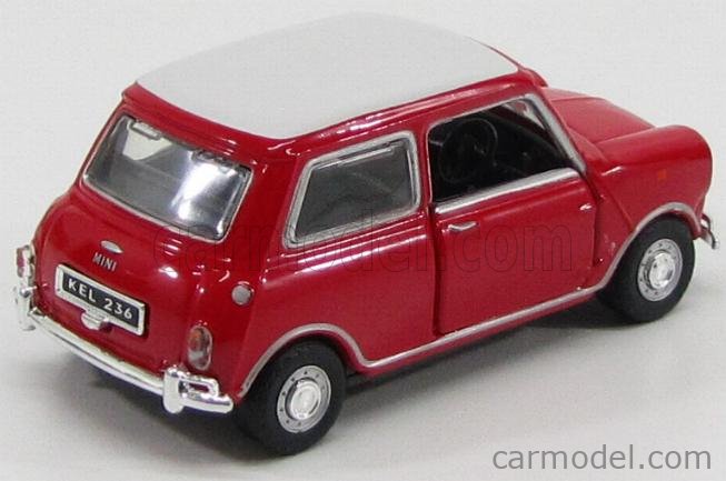 HONGWELL 0144 Echelle 1/43 | MINI COOPER 1969 RED WHITE