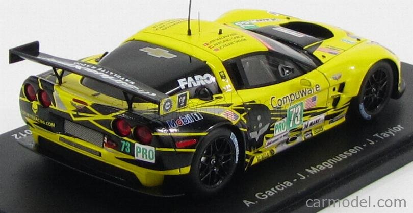 SPARK-MODEL S3728 Scale 1/43 | CHEVROLET CORVETTE C6 ZR1 TEAM CORVETTE ...