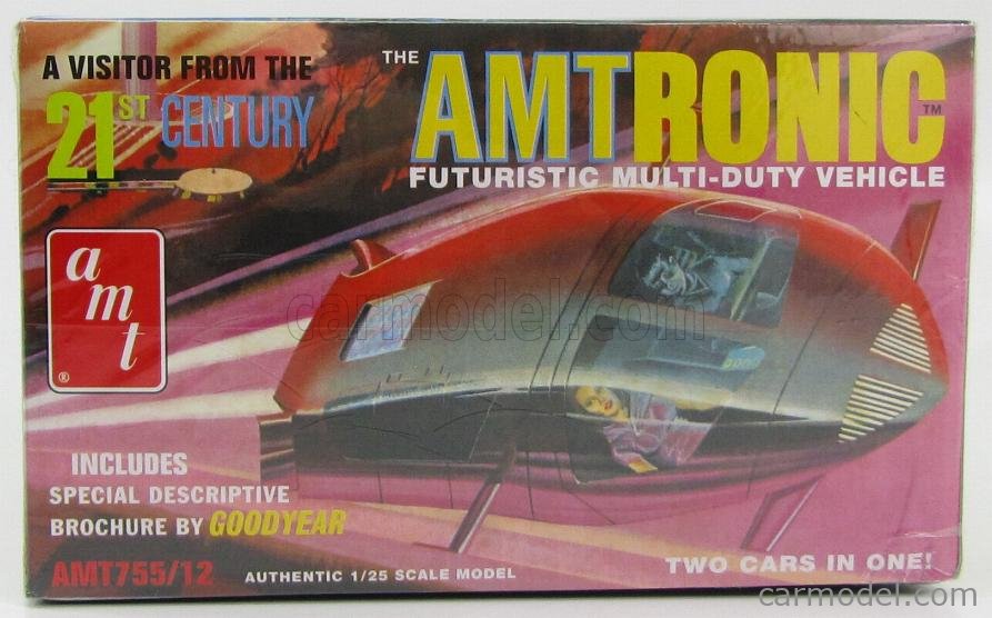 AMT-KIT AMT755/12 Escala 1/25 | AMTRONIC FUTURISTIC MULTI-DUTY VEHICLE ...