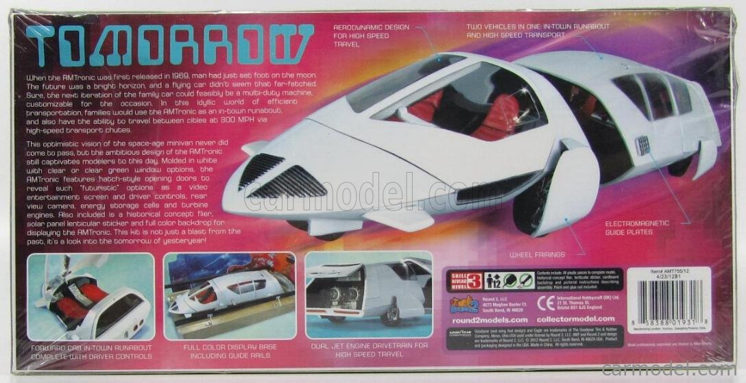 AMT-KIT AMT755/12 Escala 1/25 | AMTRONIC FUTURISTIC MULTI-DUTY VEHICLE ...