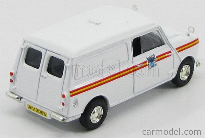VANGUARDS VA14014 Scale 1/43 | MINI VAN METROPOLITAN POLICE WHITE