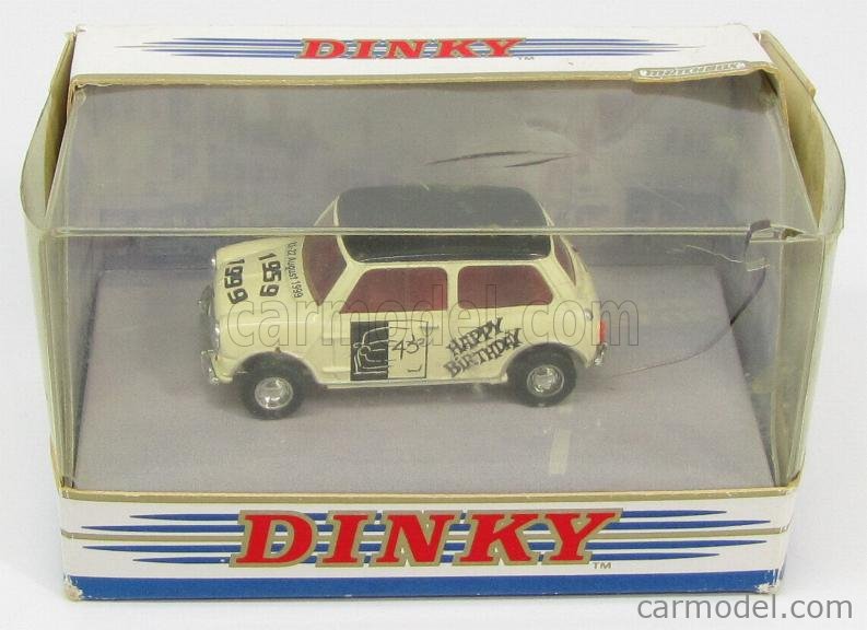 DINKY DY21HB Scale 1/43 | MINI COOPER S 40th HAPPY BIRTHDAY 1959-1999 ...