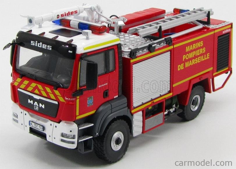 ELIGOR 114456 Scale 1 43 MAN TGS VIM SIDE 13 MARINS POMPIERS DE 