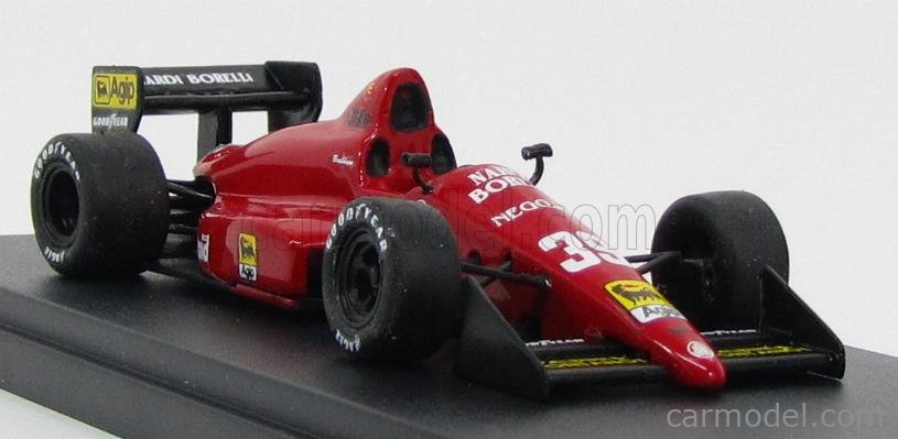 CP-MODEL 103B Scale 1/43 | LIFE F1 L190 N 39 GP USA 1990 G.BRABHAM RED ...