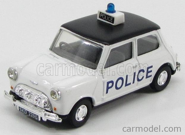 CORGI 98141 Masstab: 1/43 | MINI COOPER LIVERPOOL POLICE 1963 WHITE BLACK