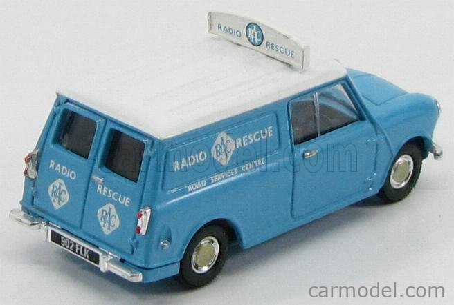 CORGI 96952 Scale 1/43 | MINI VAN RAC RADIO RESCUE 1960 LIGHT BLUE WHITE