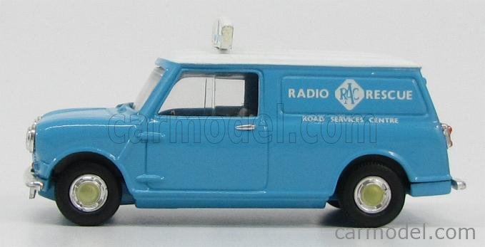CORGI 96952 Scale 1/43 | MINI VAN RAC RADIO RESCUE 1960 LIGHT BLUE WHITE