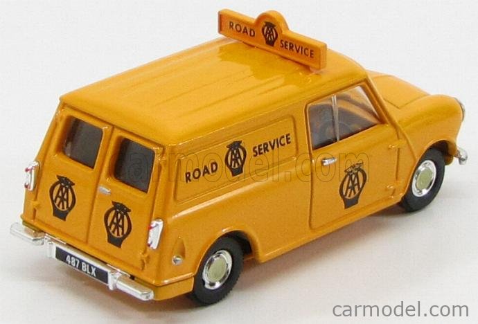 CORGI 96953 Scale 1/43 | MINI VAN RAC ROAD SERVICE 1963 ORANGE