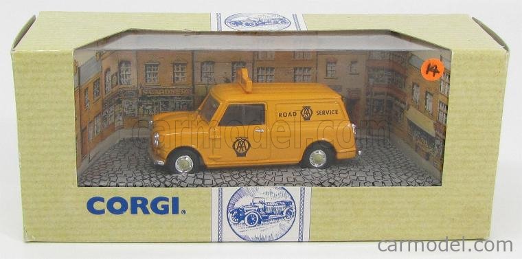 CORGI 96953 Scale 1/43 | MINI VAN RAC ROAD SERVICE 1963 ORANGE