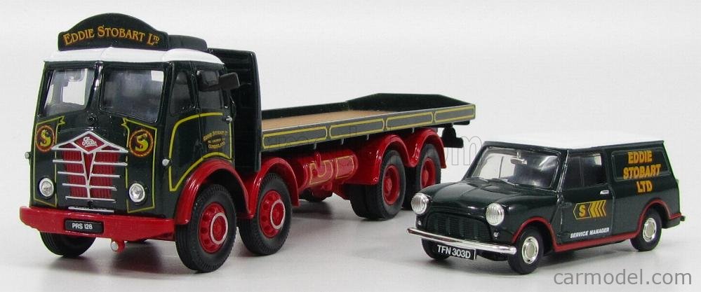 CORGI 31701 Масштаб 1/43 | FODEN SET EDDIE STOBART LTD - 8 WHEEL RIGID ...