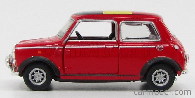 SCHUCO 3315069 Scale 1/43 | MORRIS MINI COOPER - GERMAN FLAG 1969 RED