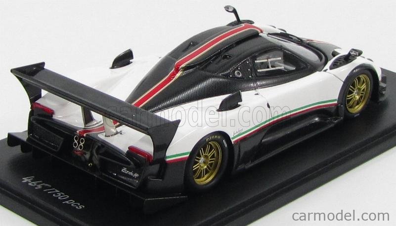 SPARK-MODEL PD04311009 Scale 1/43 | PAGANI ZONDA R 2009 WHIT ITALIAN ...