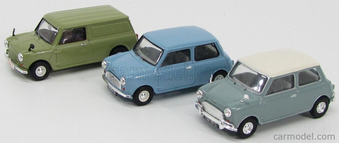 VANGUARDS MI12003 Escala 1/43 | AUSTIN SET MINI 50th ANNIVERSARY 1959 ...
