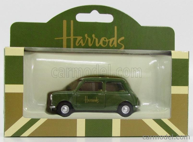 LLEDO PROMOTIONAL Scale 1/43 | MINI COOPER HARRODS 1985 GREEN GOLD MET ...