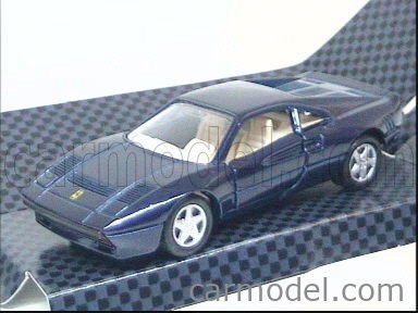 MAISTO-SHELL / Scala 1/38 | FERRARI 288 GTO 1984 BLUE MET