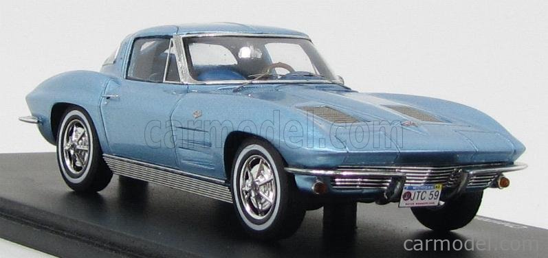 SPARK-MODEL S2971 Scale 1/43 | CHEVROLET CORVETTE STINGRAY COUPE 1963 ...