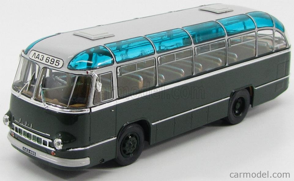 ULTRA-MODELS ULTRA-695GRE Scale 1/43 | LAZ LAZ-695 CITY AUTOBUS 1957 ...