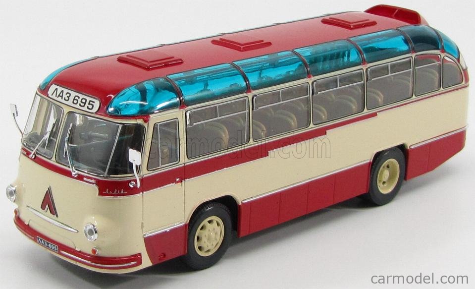 ULTRA-MODELS ULTRA-695B/RED Scale 1/43 | LAZ LAZ-695B CITY AUTOBUS 1958 ...