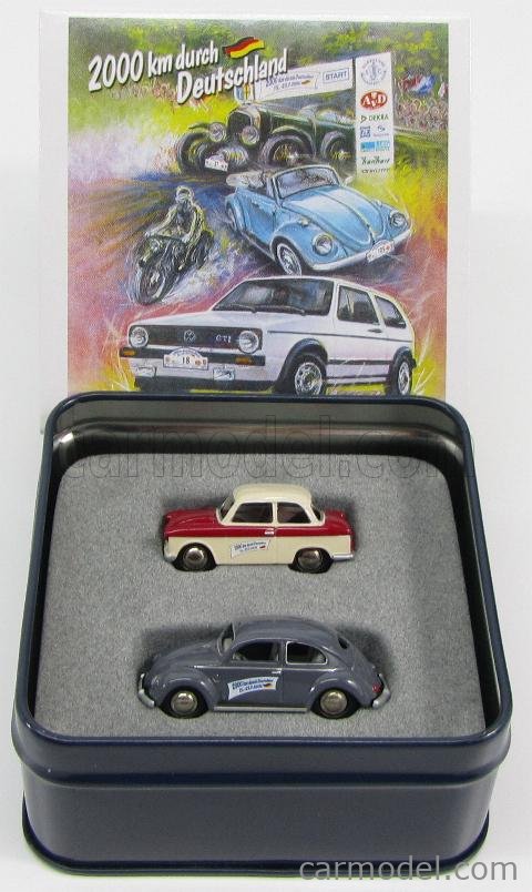 BUB / Scale 1/87 | VOLKSWAGEN SET 2000km DURCH DEUTSCHLAND 2006 - KAFER ...