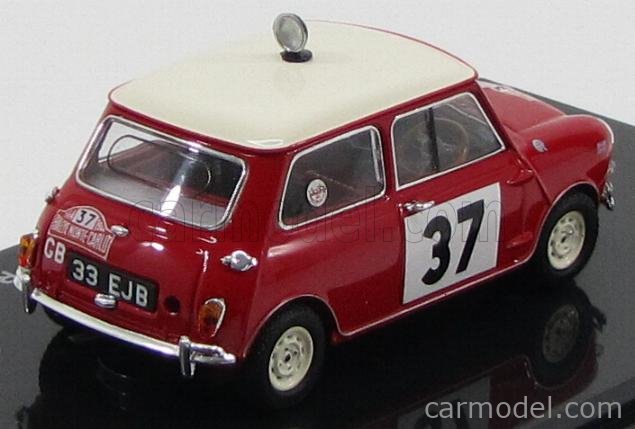 EBBRO EB44660 Scale 1/43 | MORRIS MINI COOPER S N 37 WINNER RALLY ...