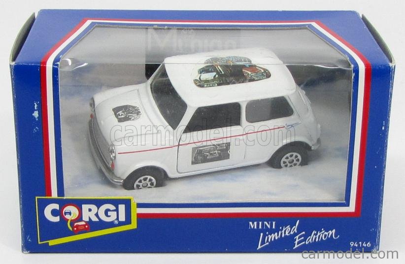 CORGI 94146 Scale 1/36 | MINI COOPER LIMITED EDITION 1969 WHITE