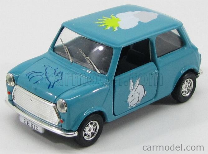 CORGI HI82004 Scale 1/36 | MINI COOPER EASTER 2005 LIGHT BLUE
