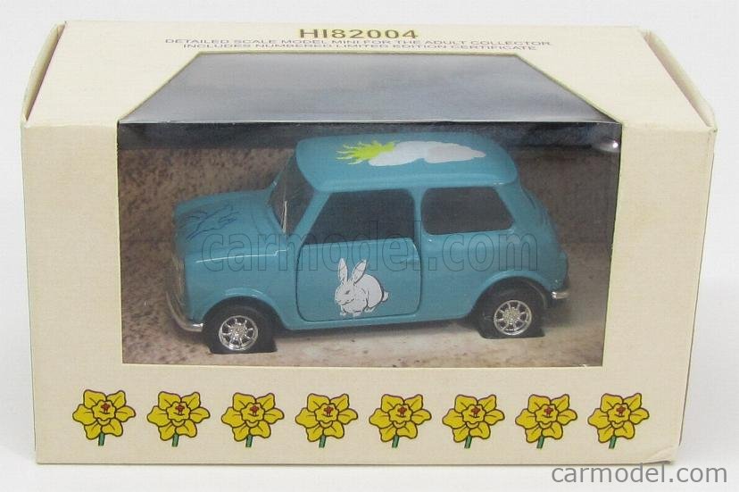 CORGI HI82004 Scale 1/36 | MINI COOPER EASTER 2005 LIGHT BLUE