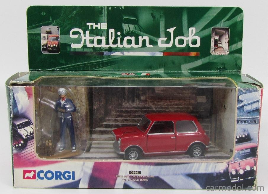 CORGI 04441R Scale 1/36 | MINI COOPER THE ITALIAN JOB + FIGURES WITH ...