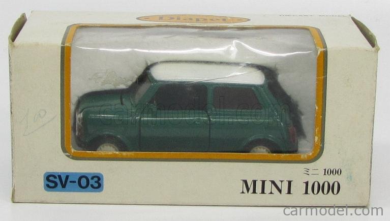 DIAPET SV-03 Scale 1/35 | MINI COOPER 1000 1988 GREEN WHITE