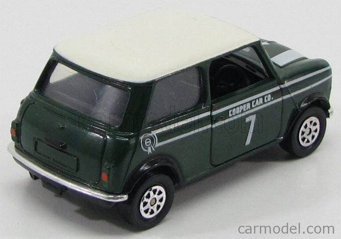 CORGI 94141 Scale 1/36 | MINI COOPER N 7 1969 BRITISH RAGING GREEN WHITE