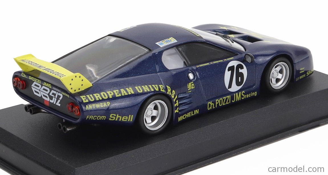 EDICOLA FABFERC041 Scale 1/43 | FERRARI 512BB LM TEAM POZZI JMS RACING ...