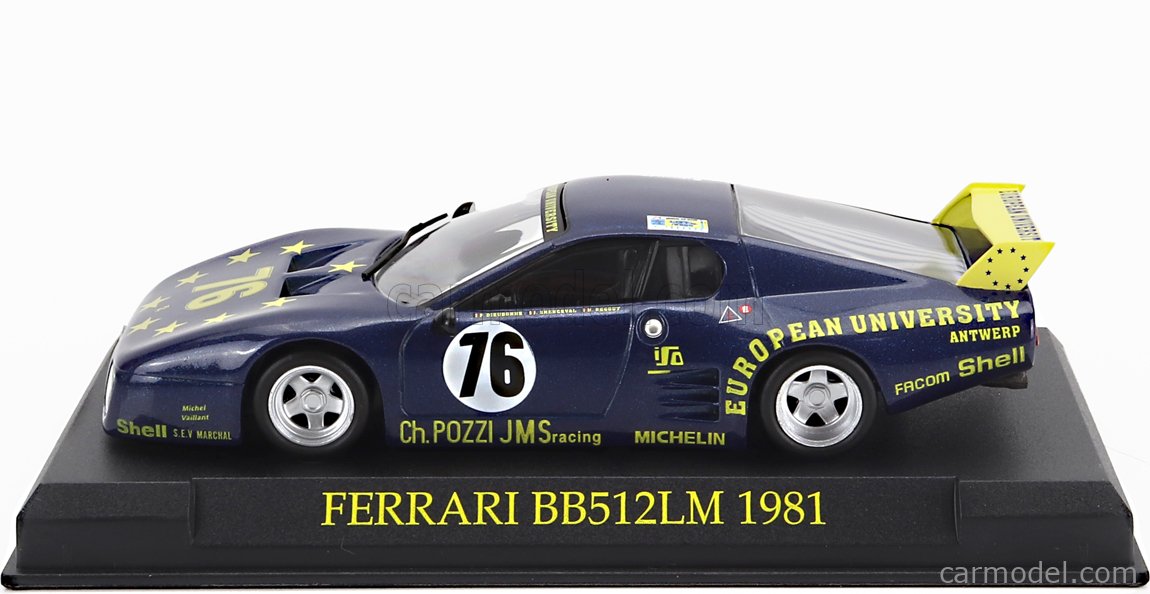 EDICOLA FABFERC041 Scale 1/43 | FERRARI 512BB LM TEAM POZZI JMS RACING ...