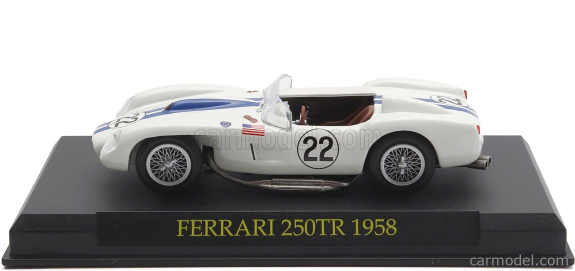 EDICOLA FABFERC042 Scale 1/43 | FERRARI 250TR 3.0L V12 PONTOON FENDER ...
