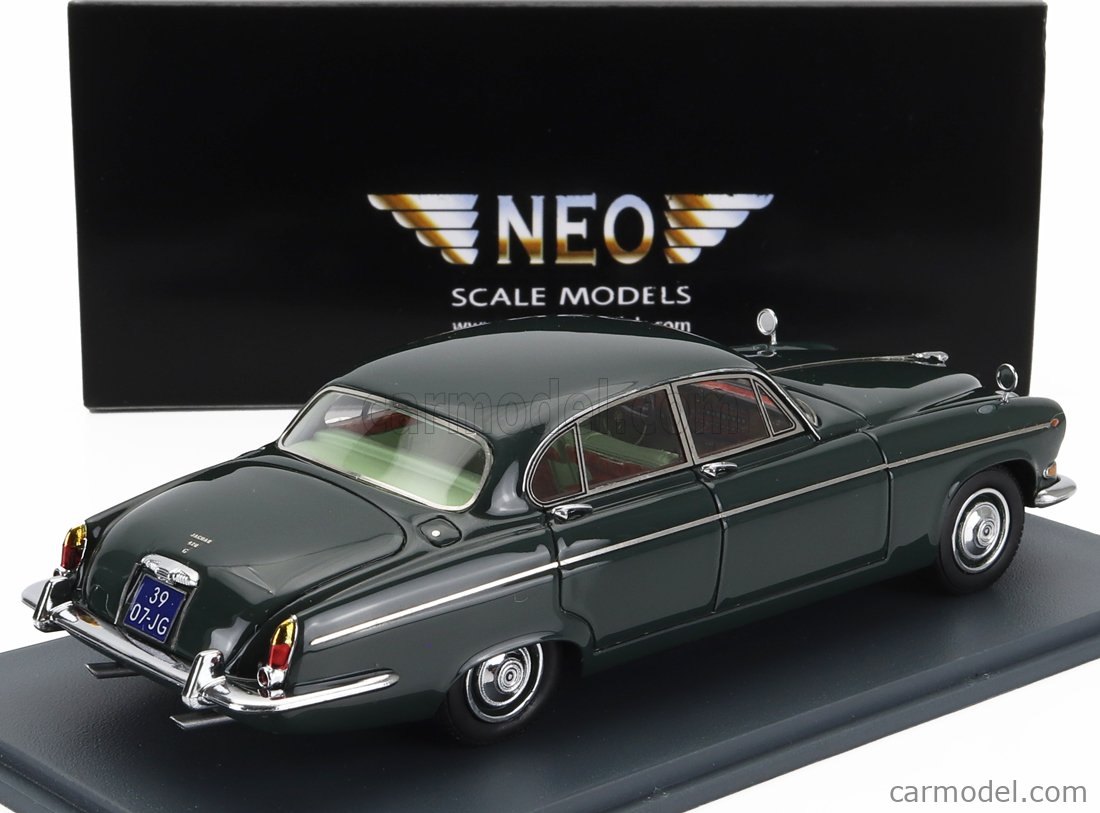 NEO SCALE MODELS NEO43907 Scale 1/43 | JAGUAR MKX 4-DOOR 1961 GREEN