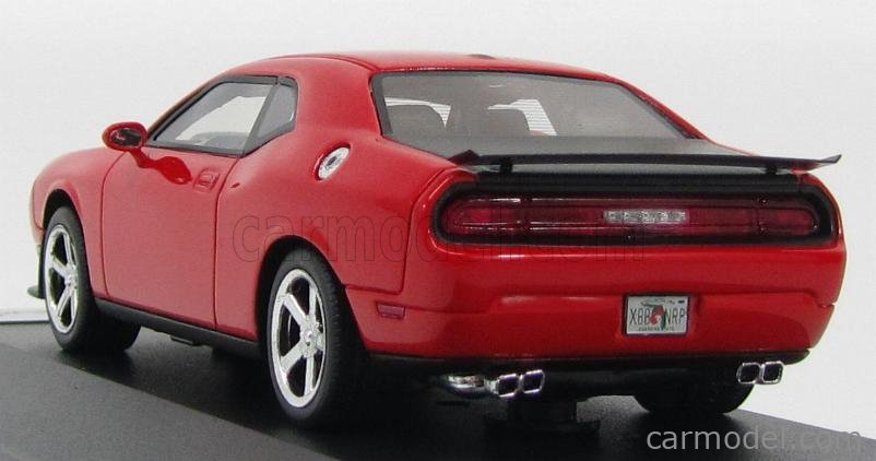 PREMIUM-X PR0032 Scala 1/43 | DODGE CHALLENGER SRT10 2009 RED CARBON BLACK