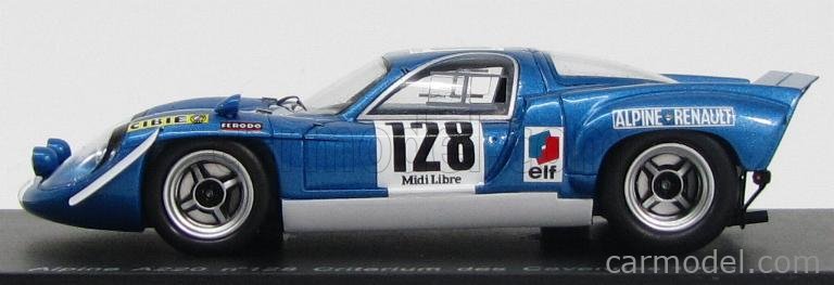 SPARK-MODEL SF024 Echelle 1/43 | RENAULT ALPINE A220 N 128 RALLY ...