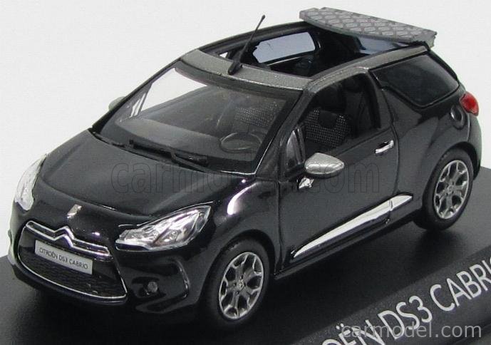 NOREV 155287 Scale 1/43 | CITROEN CITROEN DS3 CABRIOLET 2013 BLACK