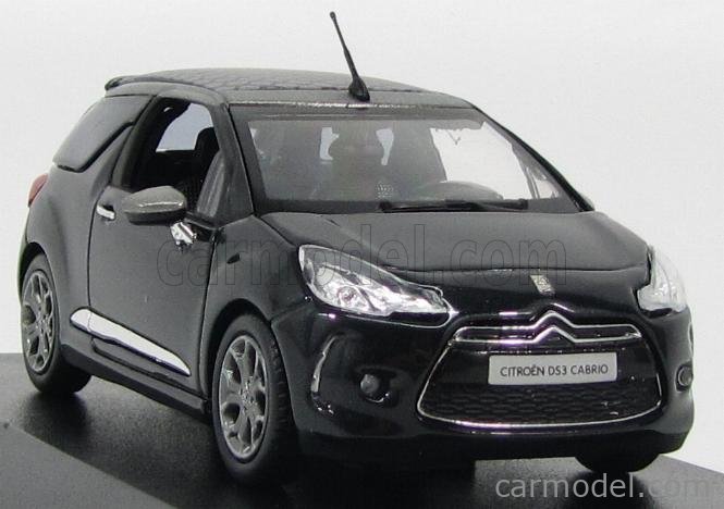 NOREV 155287 Scale 1/43 | CITROEN CITROEN DS3 CABRIOLET 2013 BLACK