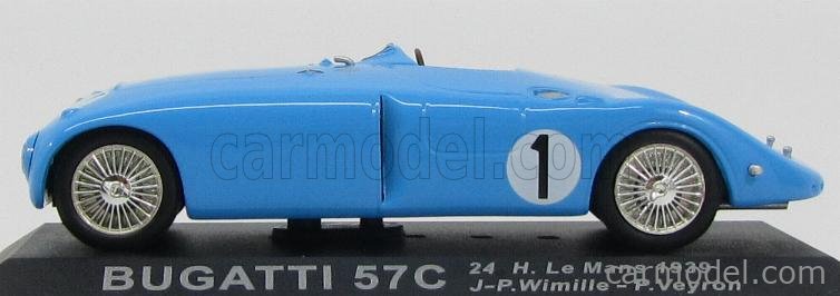 EDICOLA 100AC009 Scale 1/43 | BUGATTI 57C TANK SPIDER TEAM JEAN PIERRE ...