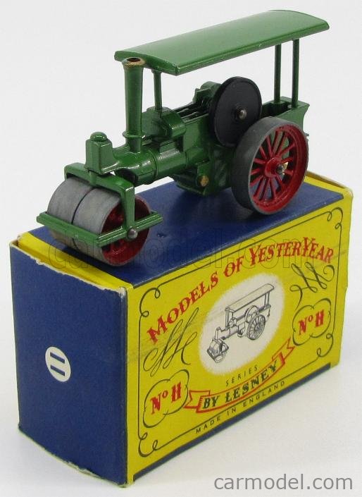 MATCHBOX 11 Scale 1/66 | AVELING AVELING & PORTER STEAM ROLLER GREEN