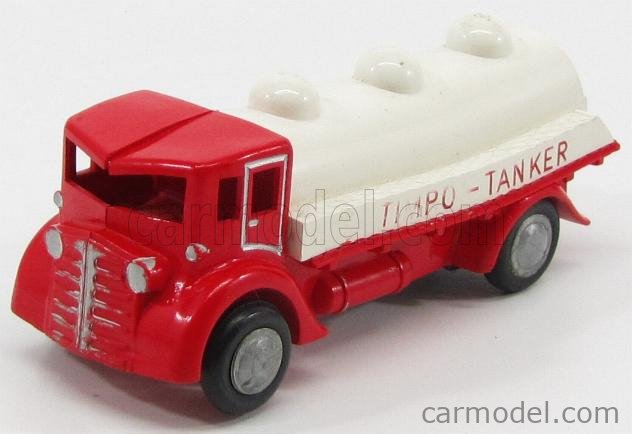 TIMPO PLAST 1A Scale 1/50 | TRUCK TANKER MILK 1948 RED WHITE