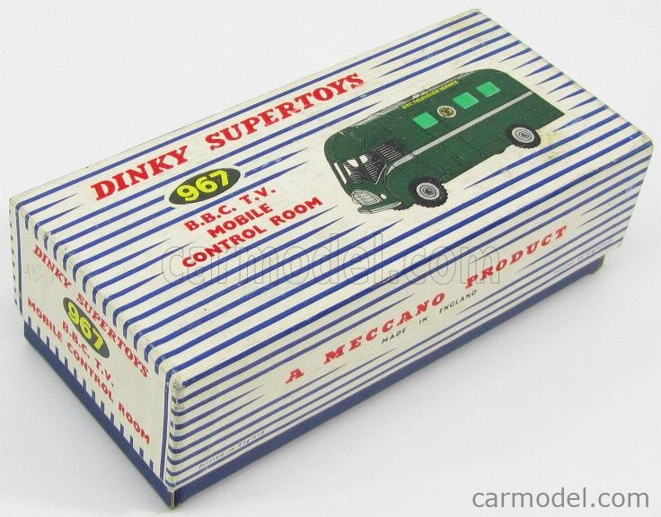DINKY ENGLAND 967 Scale 1/43 | TRUCK B.B.C. TELEVISION SERVICE MOBILE ...