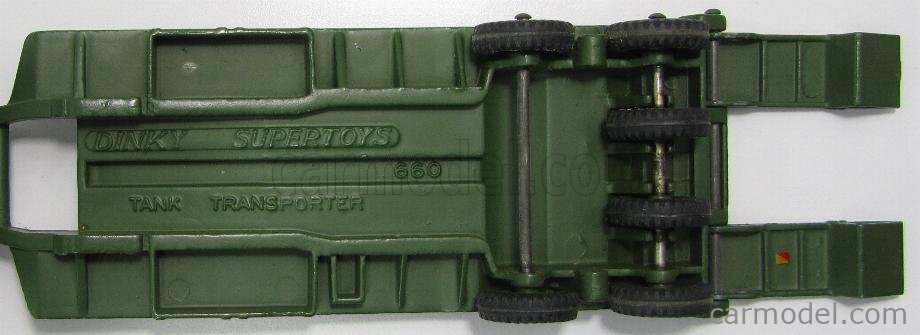 DINKY ENGLAND 660 Scale 1/43 | THORNYCROFT MIGHTY ANTAR TRUCK TANK ...