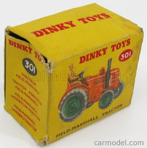 DINKY ENGLAND 301 Escala 1/43 | FIELD MARSHALL TRACTOR ORANGE