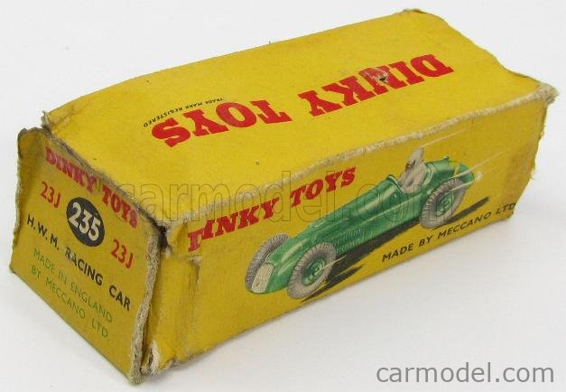 DINKY ENGLAND 235 Masstab: 1/43 | HWM F1 N 7 RACING CAR WITH DRIVER ...